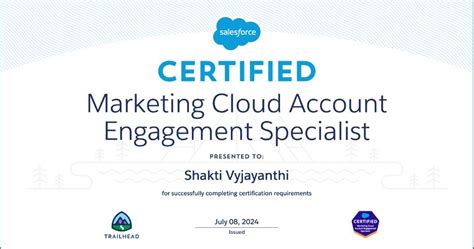 Shakti Vyjayanthi Mba On Linkedin Salesforce Pardot Accountengagement Salesforcecertified…