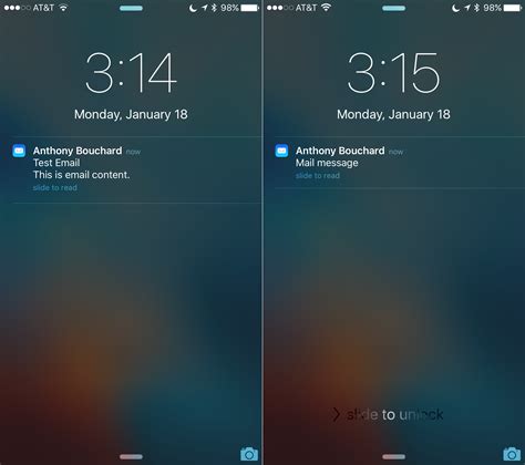 how to hide text email and notification preview on iphone lock screen