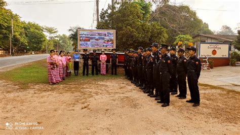 မြန်မာနိုင်ငံမီးသတ်တပ်ဖွဲ့နေ့ကို ကြိုဆိုဂုဏ်ပြုသောအားဖြင့် သံဖြူဇရပ်မြို့နယ်အတွင်း သောက်သုံးရေမ