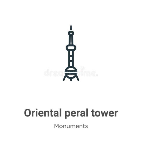 Pc Tower Outline Vector Icon Thin Line Black Pc Tower Icon Flat Vector Simple Element