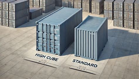 Standard Shipping Container Vs High Cube Container