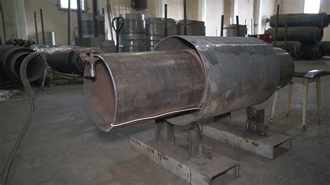 Вальцовка трубы на производстве - YouTube
