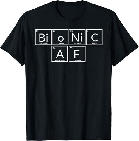 Bionic Af Periodic Table Surgery Replacement Hospital