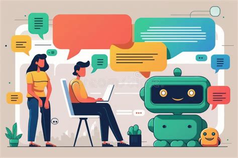 Chatbot Assistant Support For Human Created With Generative Ai