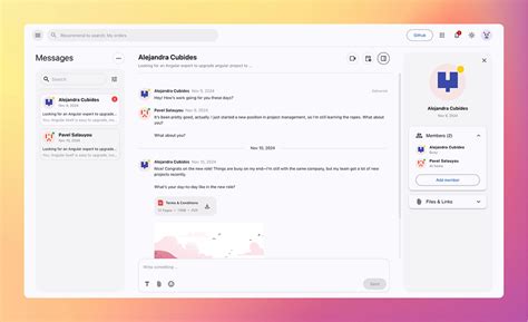 Saas Application Messenger By Elementar Labs On Dribbble