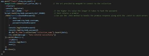 usar bcrypt para hacer hash y comparar contraseñas con nodejs y mongodb