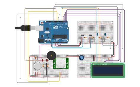 Circuit Design Circuito Alarma Basica Tinkercad