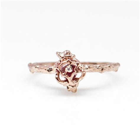 Ruby Rose Ring Etsy