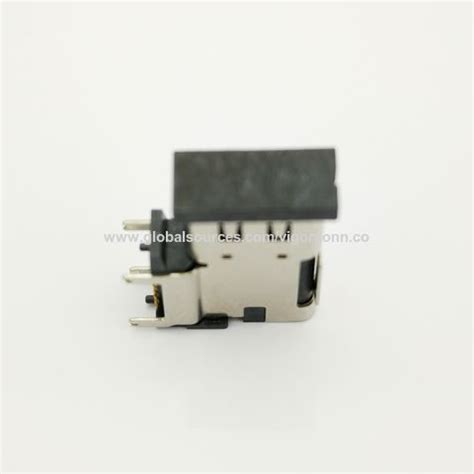 China Usb Type C Pin Female Connector With A Raised Base Side