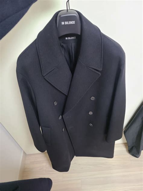 인사일런스 캐시미어 더블 롱코트 당근 중고거래