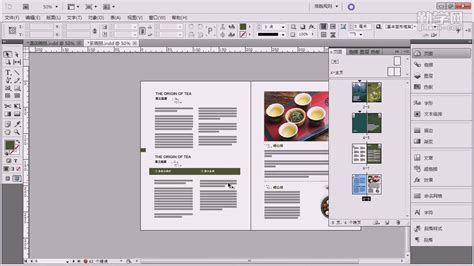 Indesigndegn排版模板degn排版第10页大山谷图库
