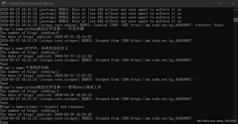 Python爬虫自学宝典——运行spiderspider 运行 Csdn博客