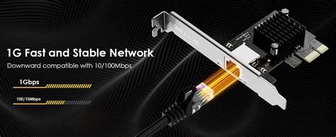 Amazon Com WAVLINK Gigabit Ethernet PCIE Network Card Mbps RJ LAN Adapter For