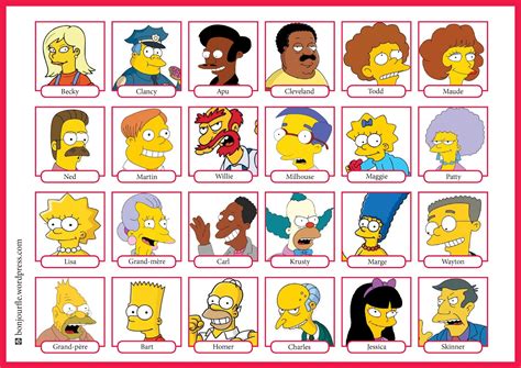 Francés Hasta En La Sopa La Famille Simpson