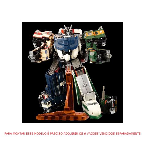 Transformers Masterpiece Mpg 06s Trainbot Kaen Riden Takara Mcfly