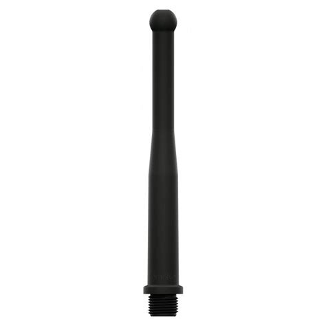 Perfect Fit Ergoflo Silicone Flex Tip 8 Inch Anal Douche 20cm Black My Dr Xm