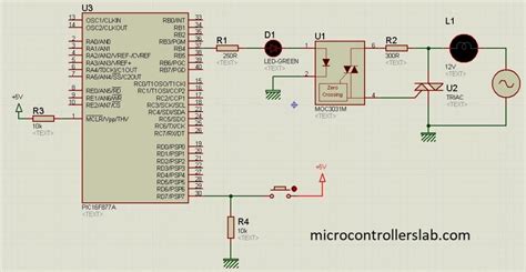 Ac Load Interfacing With Pic Microcontroller
