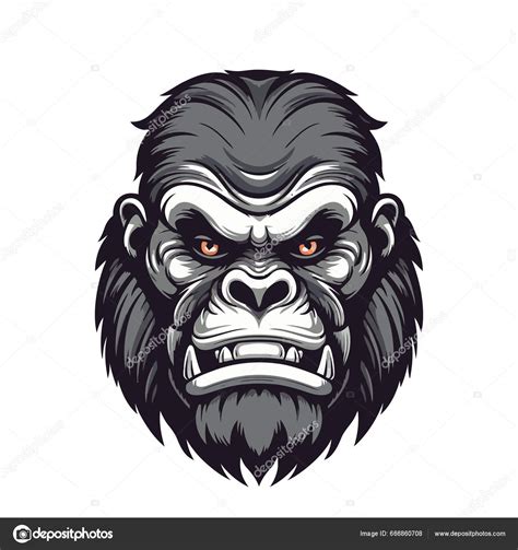 Gorilla Face Clipart 4009962 Clipart Library