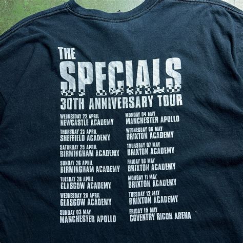 00s The Specials Band Tshirt 00年代 スペシャルズ バンドtシャツ 黒 ブラック 2tone Ska スカ 2