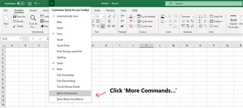 excel 2016 quick access toolbar icons very big programfad