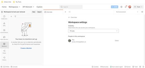 Private Workspace Ends Up Without An Admin · Issue 11038 · Postmanlabs