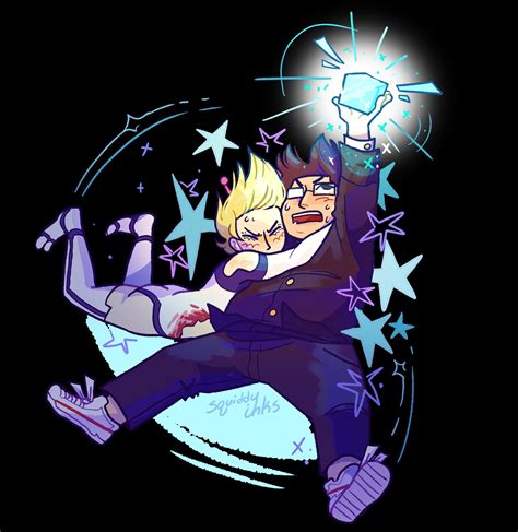 Vamola And Sakata Kinta Dandadan Drawn By Inkssquiddy Danbooru