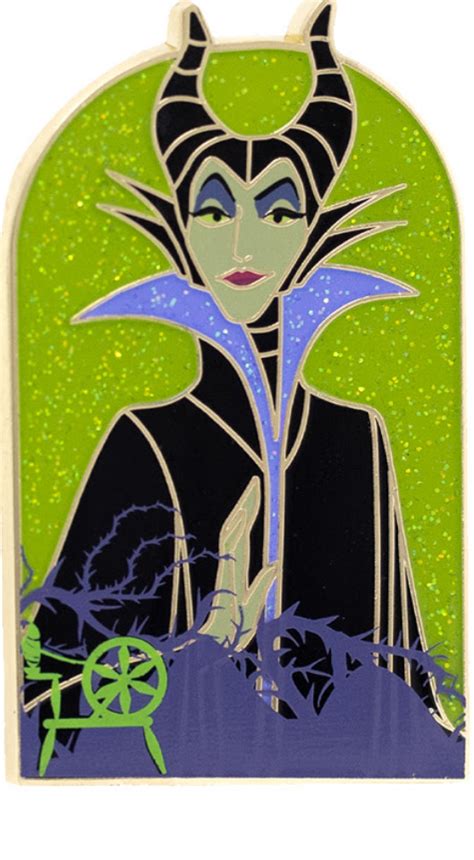 Maleficent Pink A La Mode Palm Exclusives Misc Disney Licensed Disney Pin