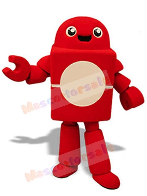 Maker Media Robot Mascot Costume Cartoon