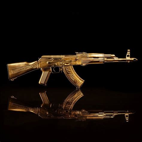 Gold Kalashnikov