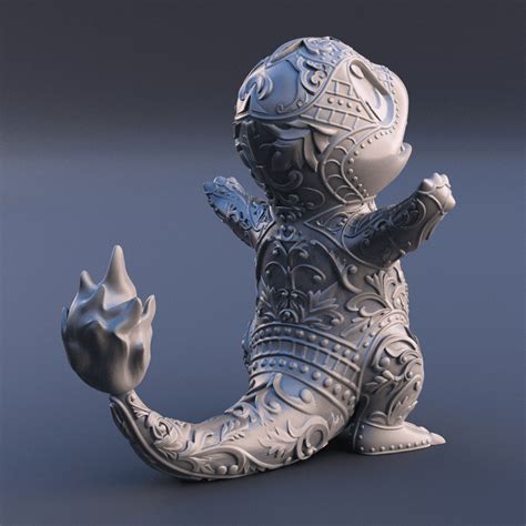 004 Charmander 3d Model By Maple 3d Printing On Thangs Image 3 Of 3