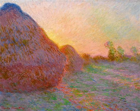 Haystacks Series By Claude Monet Light Time And Atmosphere By Claude