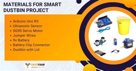 Smart Dustbin Using Arduino And Ultrasonic Sensor Vayuyaan