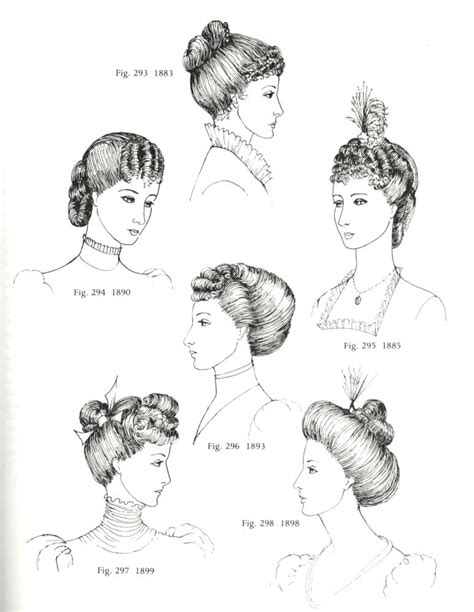 6 Outrageous 1890s Long Hairstyles For Women