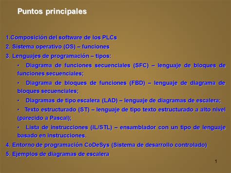 Plc Software Y Lenguajes De Programación