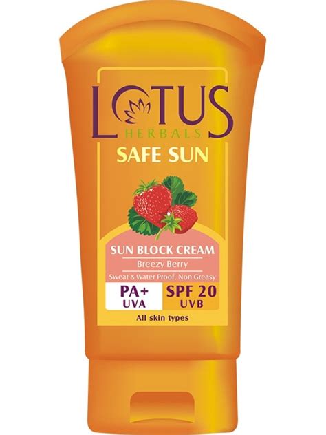 Lotus Sunblock Spf20