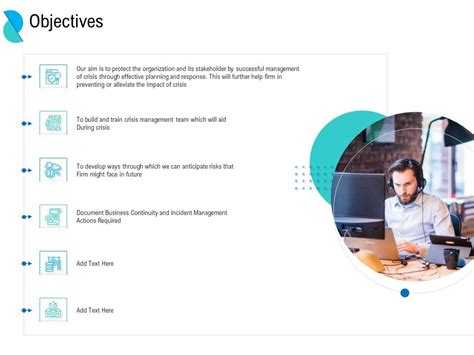 Determining Crisis Management Bcp Objectives Ppt Powerpoint Presentation File Templates Pdf
