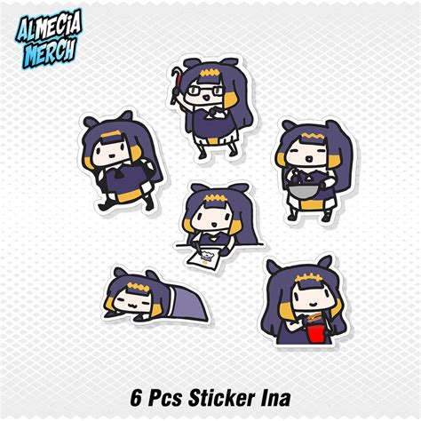 Sticker Ina Hololive Chibisticker Hololive En Ninomae Inanis Smol