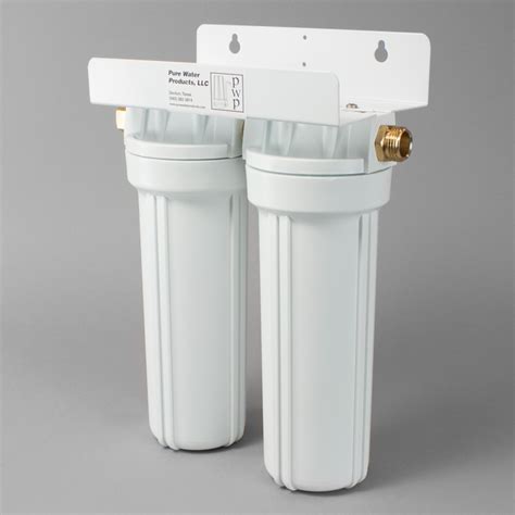 Double White Garden Hose Filter Pure Water Products Llc