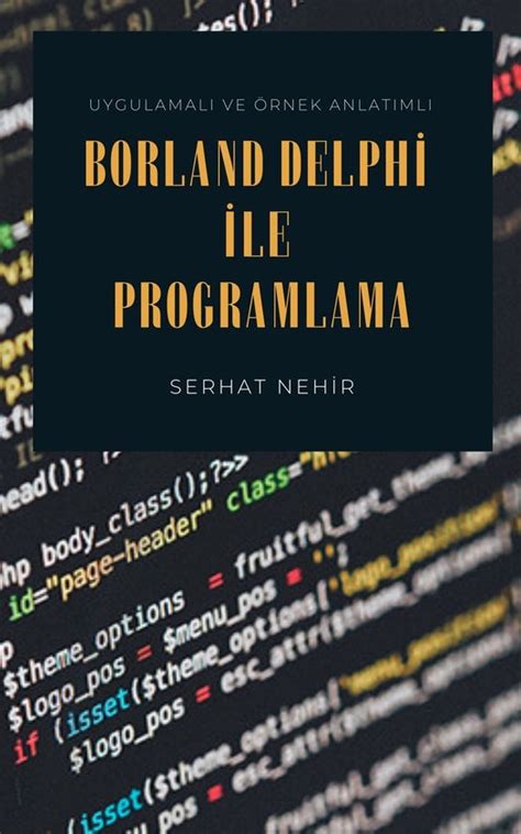 Borland Delphi Ile Programlama Ebook Serhat Nehir 1230005617708