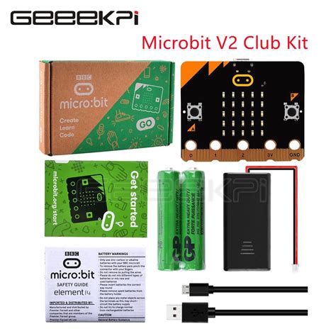 Geeekpi Microbit V2 Club Kit Demo Board Accessories Aliexpress