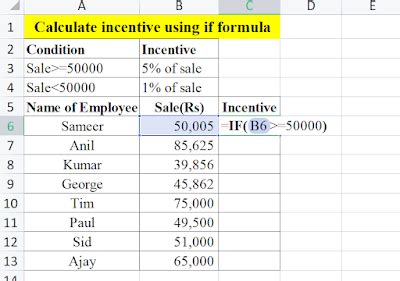 Excel Made Easy Mastering The IF Formula A Guide To Calculating Incentives In Excel