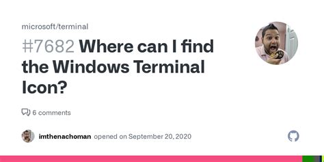 Where Can I Find The Windows Terminal Icon Issue Microsoft