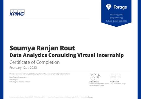 soumya ranjan rout on linkedin kpmg dataanalyst virtualinternship