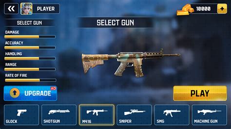 FPS Shooting Game UI On Behance