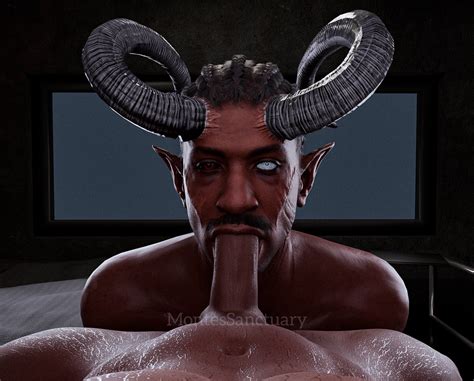 Rule 34 3d 3d Artwork 3d Model Baldurs Gate Baldurs Gate 3 Blowjob Dark Skinned Male Dark