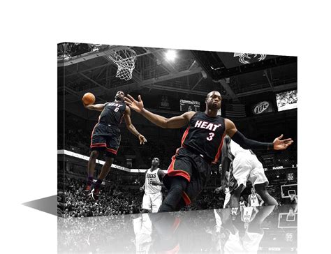Lebron And Wade Alley Oop Wallpaper