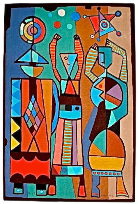 Mayeu Passa 1921 1991 Les Jongleurs Original Etsy