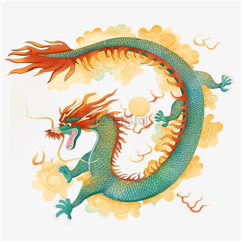 中国古典神龙神兽华丽素材图片免费下载 千库网