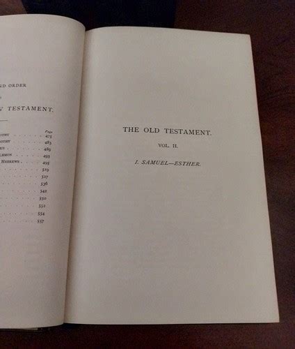 1885 Holy Bible Old Testamnet Four Volume Set Cambridge University Press Ebay