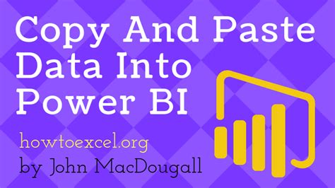 Power Bi How To Excel